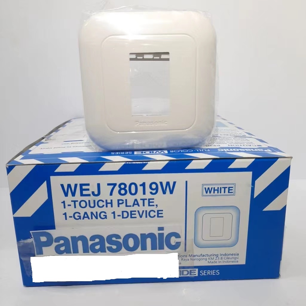 Jual Frame Plat Saklar 1 Gang 1 Device Putih Panasonic WEJ 78019 ...