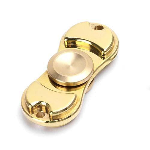 Jual Fidget Spinner Hand Spinner Stainless Metallic 2 Side Twist Import ...