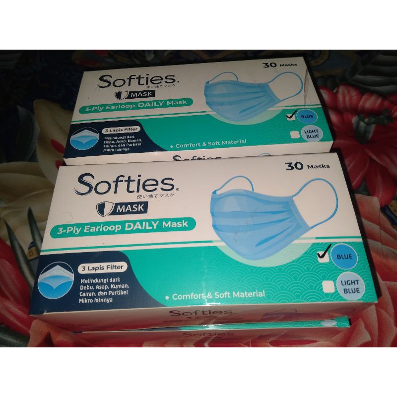 Jual softies masker medis 3ply | Shopee Indonesia