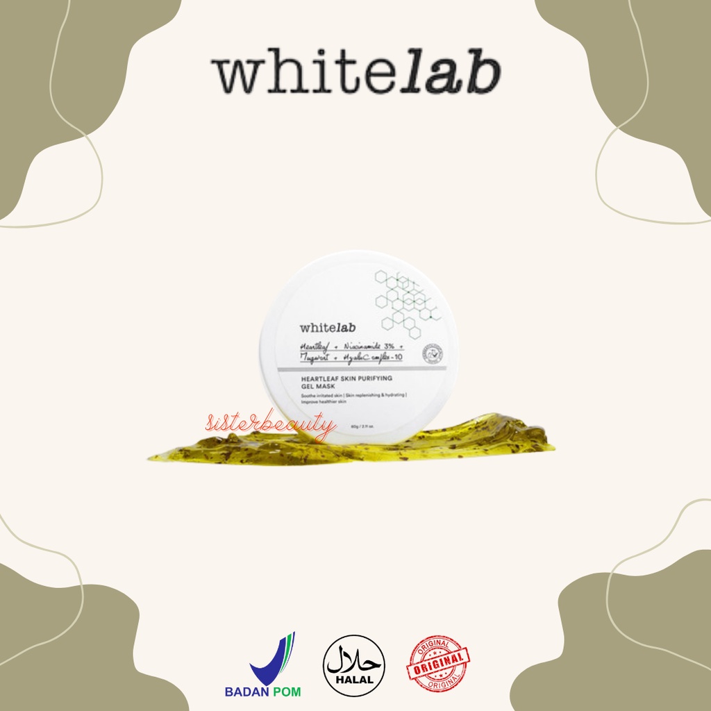 Jual SisterBeauty - Whitelab / White Lab Heartleaf Skin Purifying Gel ...