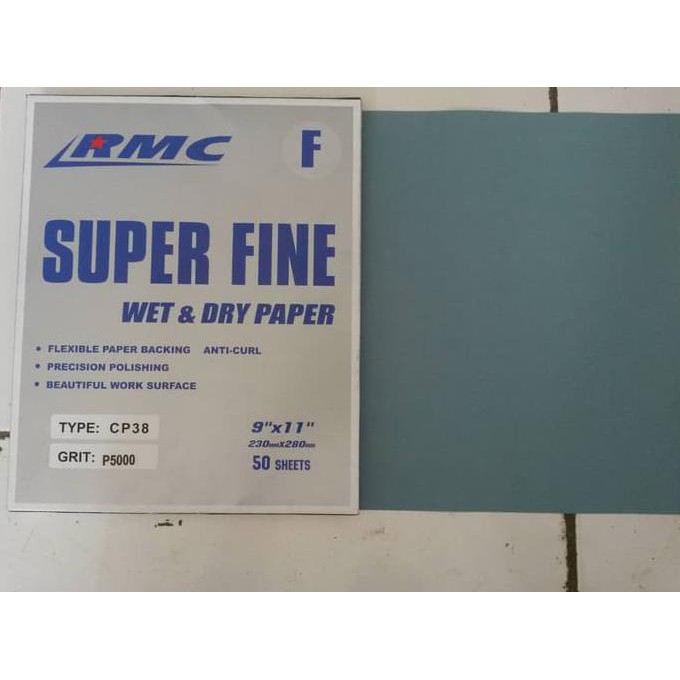 Jual amplas RMC no.5000 / amplas RMC GRIT 5000 PER LEMBAR | Shopee ...