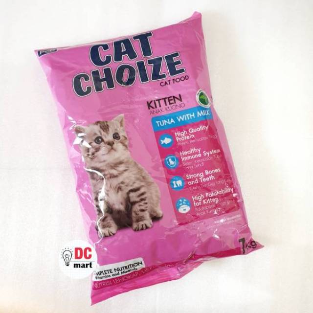 Jual Cat Choize KITTEN TUNA (PINK) FRESHPACK 1KG / Makanan Kucing ...