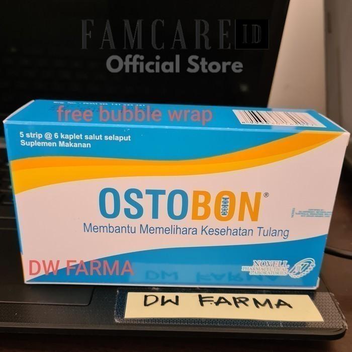 Jual Ostobon Kaplet 1 dus 5 strip (30 kaplet) - Famcare | Shopee Indonesia