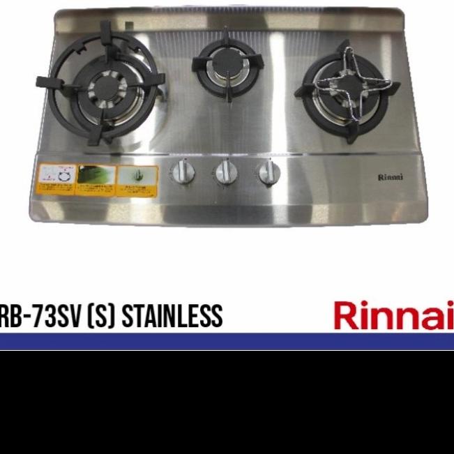 Jual Kompor Tanam Rinnai Stainless Steel Rb-73 Sv (S) Putri5Os | Shopee ...