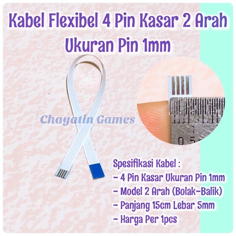 Jual Kabel Flexibel Swicth Power Laptop 4 Pin Kasar Panjang 15cm Ukuran ...