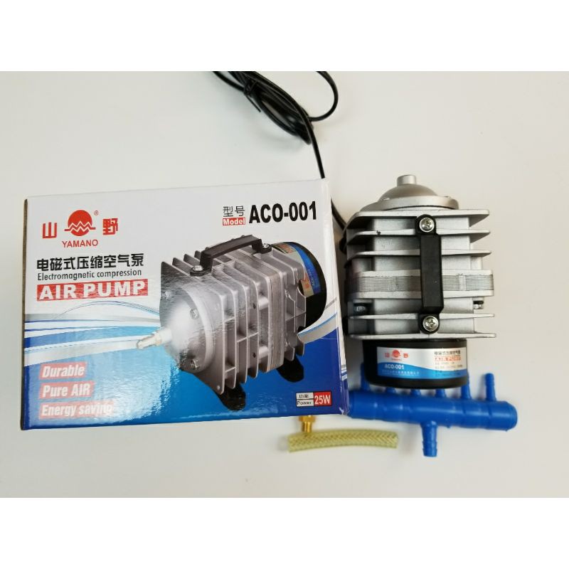Jual Pompa udara aerator blower kolam aquarium yamano ACO 001 | Shopee ...