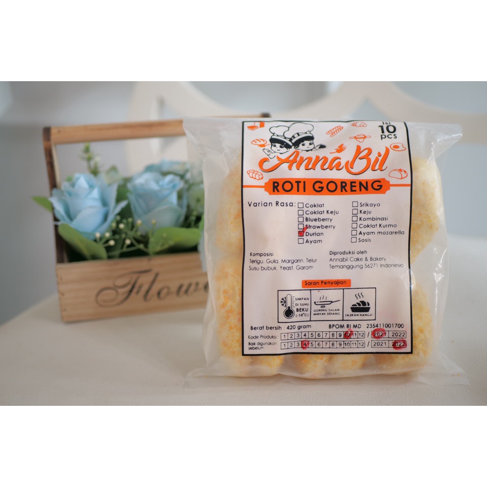 Jual Frozen Beku Roti Goreng Durian | Shopee Indonesia