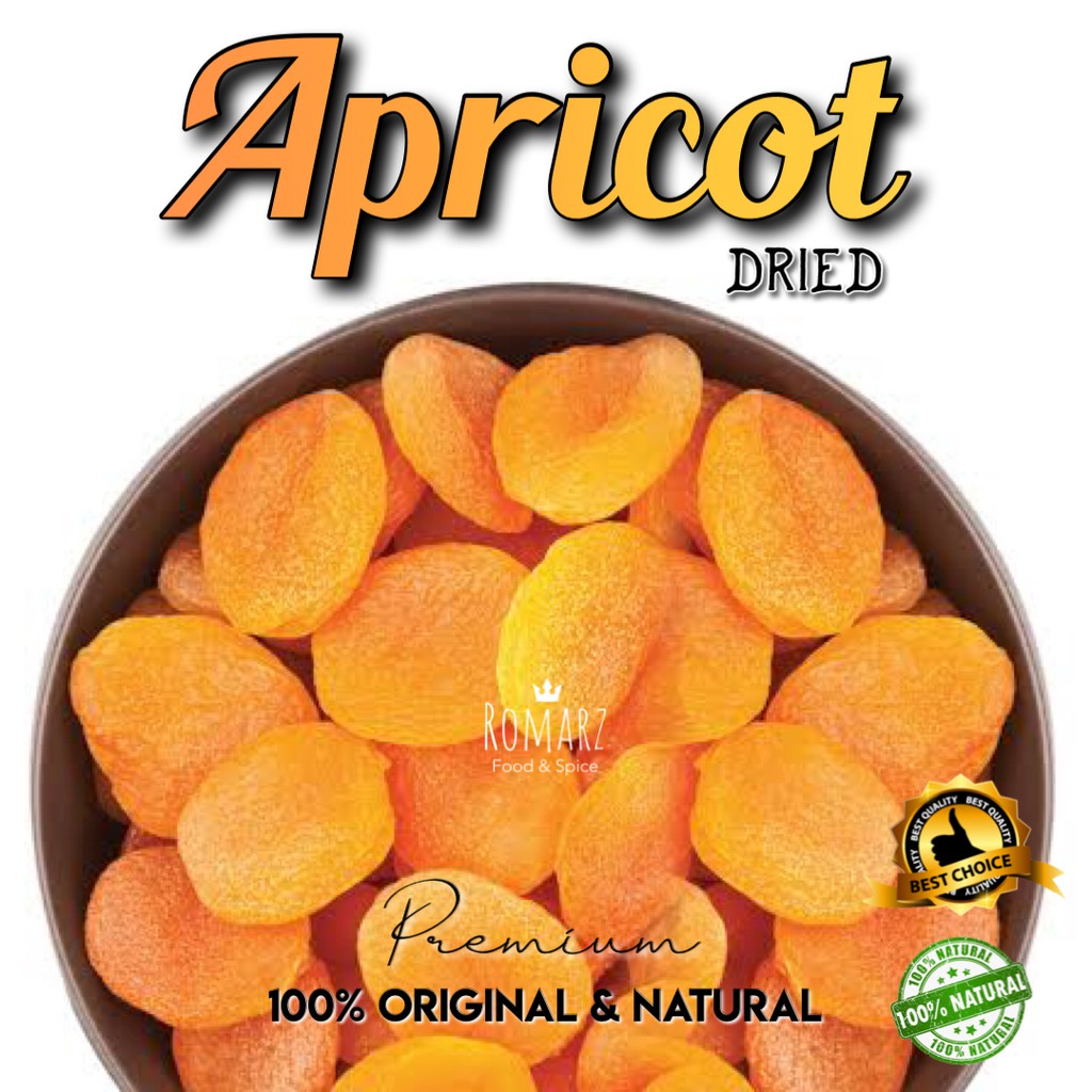 Jual DRIED APRICOT USA PREMIUM 200gr | BUAH APRICOT KERING 200gr ...