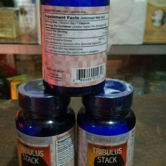 Jual Tribulus stack herbal meningkatkan stamina pria | Shopee Indonesia