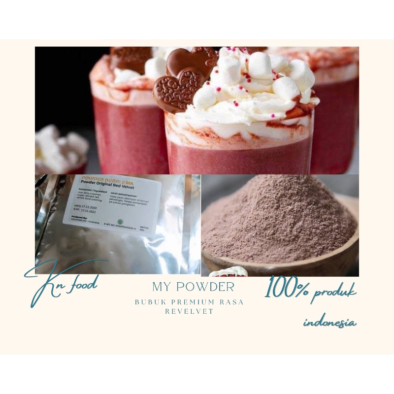 Jual Powder Premium Red velvet kemasan 1kg - PREMIUM Red velvet 1kg ...