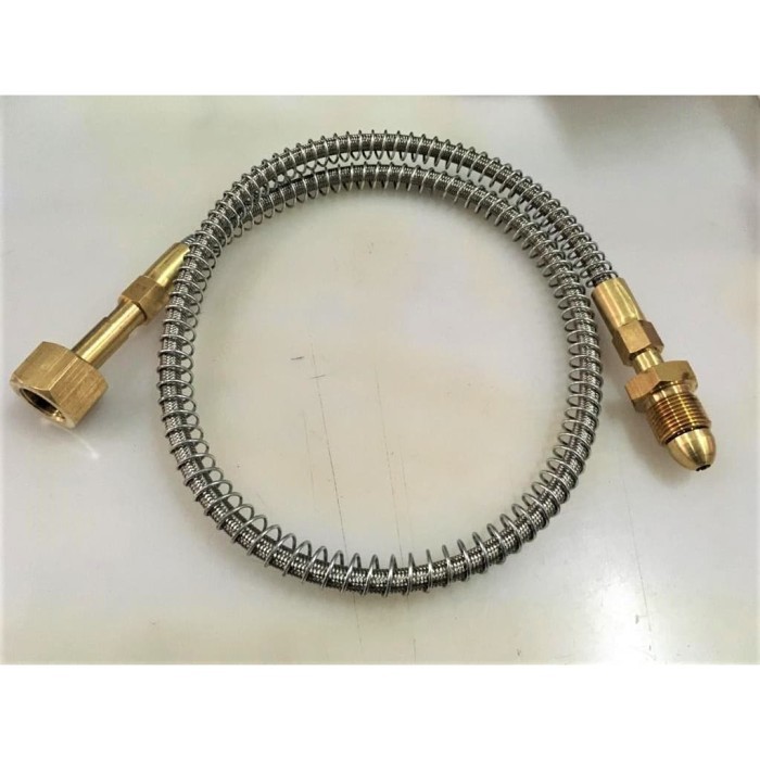 Jual Selang Flexible Pigtail Oxygen Nitrogen ke N2O CO2 | Shopee Indonesia