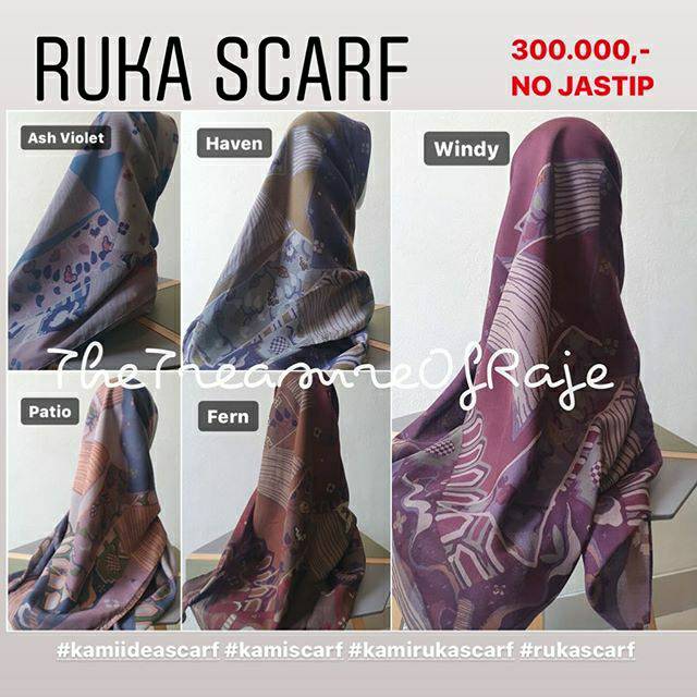 Jual Ruka Scarf Kamiidea Kami scarf Limited | Shopee Indonesia