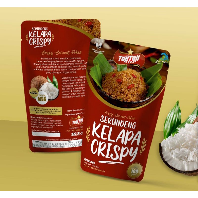 Jual SERUNDENG KELAPA 100 GRAM, KRISPI BEDA DARI SERUNDENG PADA UMUMNYA ...