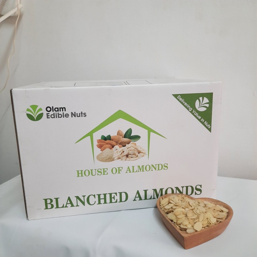 Jual Olam Almond Slice (Repack) 500 Gram | Shopee Indonesia