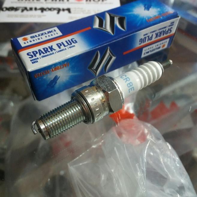 Jual Baru ☌ Busi original satria fu thunder 125 CR 8 E ayo diorder ...