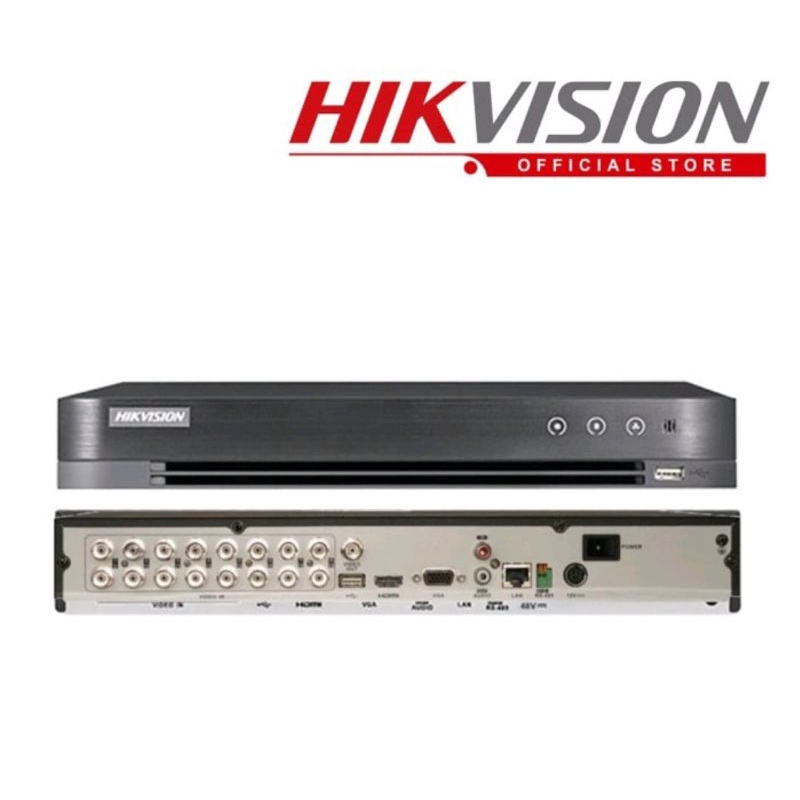 Jual DVR HIKVISION 16CH iDS-7216HQHI-M1/XT SUPPORT 5MP GARANSI RESMI ...