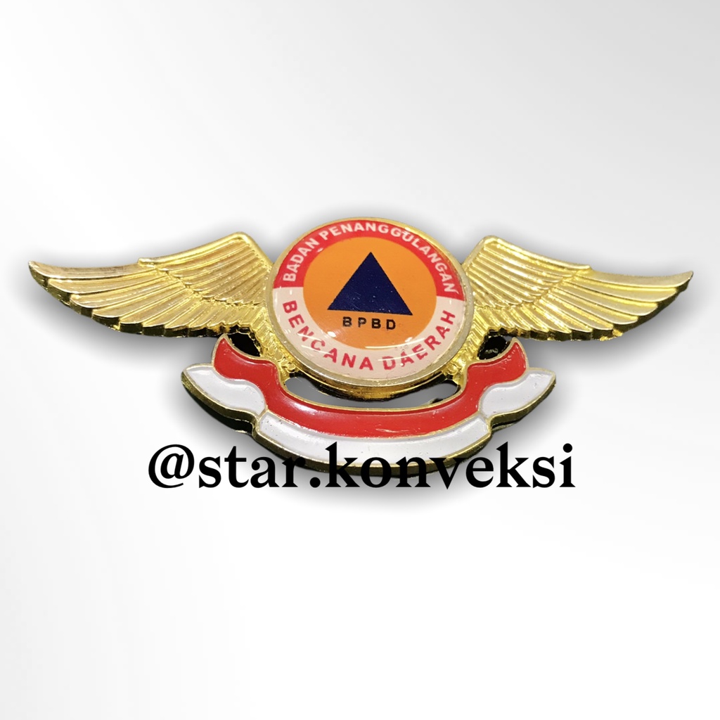 Jual Lencana Pin Wing Wings Bros Bross BPBD Badan Penanggulangan ...