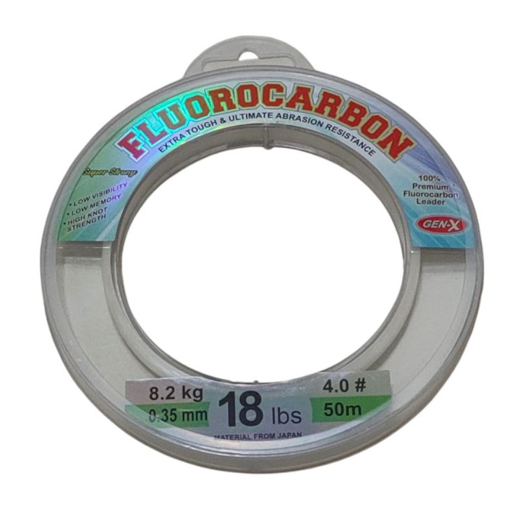 Jual Senar Gen-X Fluoro Carbon 50m | Shopee Indonesia