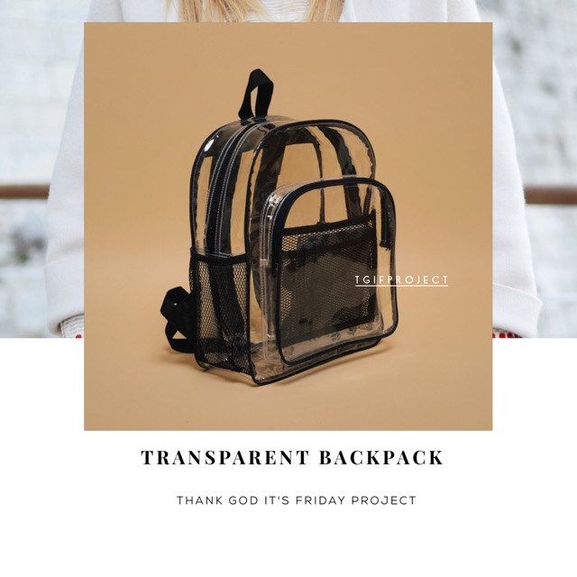 Jual Transparent backpack | Shopee Indonesia