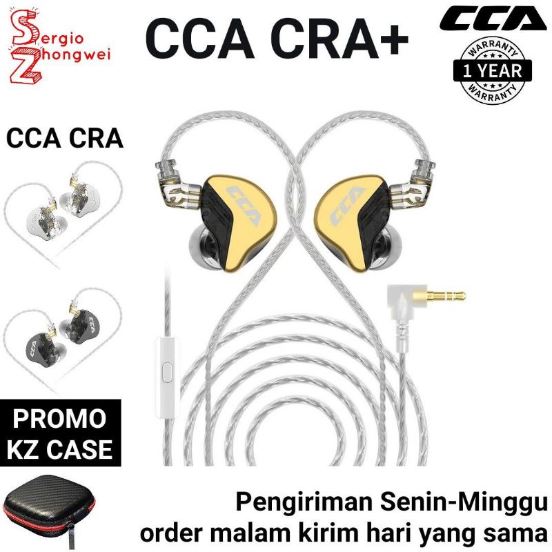Jual CCA CRA Earphone In Ear Monitor alternative KZ EDX Pro KZ EDC ...