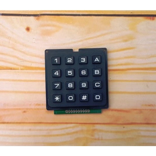 Jual Stamp Keyboard 4x4 Matrix Keypad Module Key Switch Push Button ...