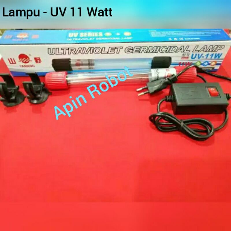 Jual Lampu Anti Lumut Bakteri Ultraviolet Germicidal Lamp YAMANO UV 11WATT | Shopee Indonesia