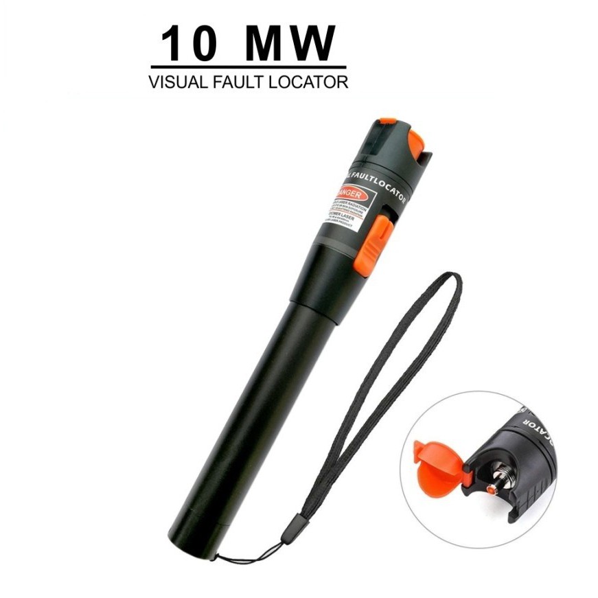 Jual Visual Fault Locator 10MW VFL 10km Senter Laser Fiber Optik FO ...