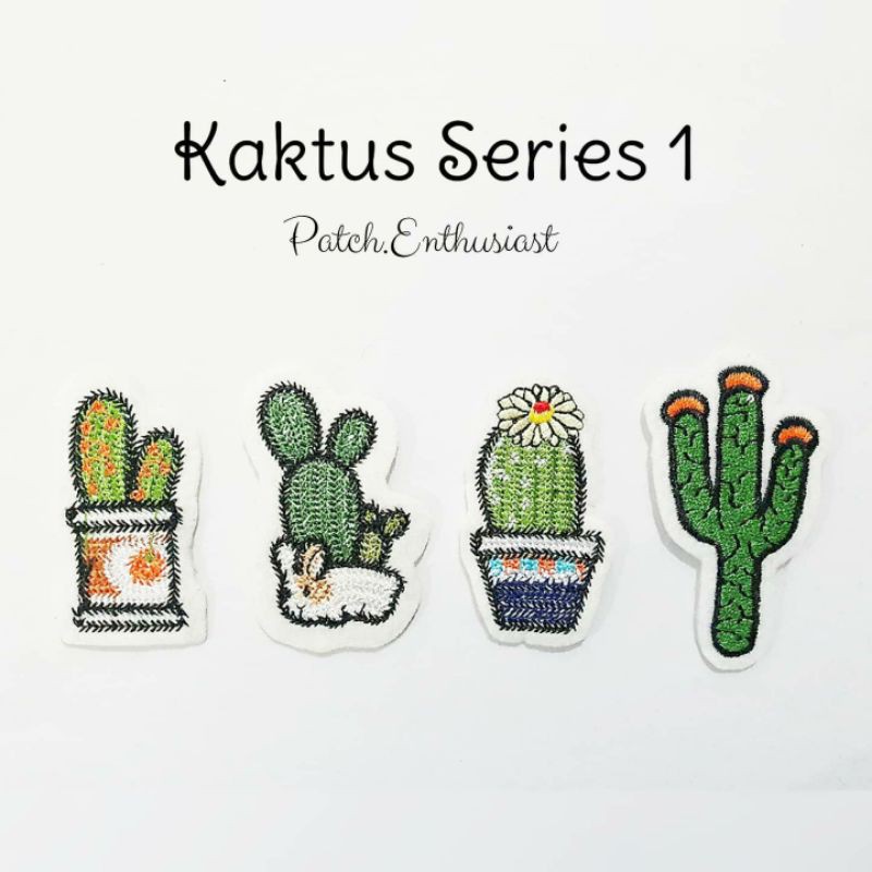 Jual Patch Kaktus/Sticker Bordir Kaktus | Shopee Indonesia