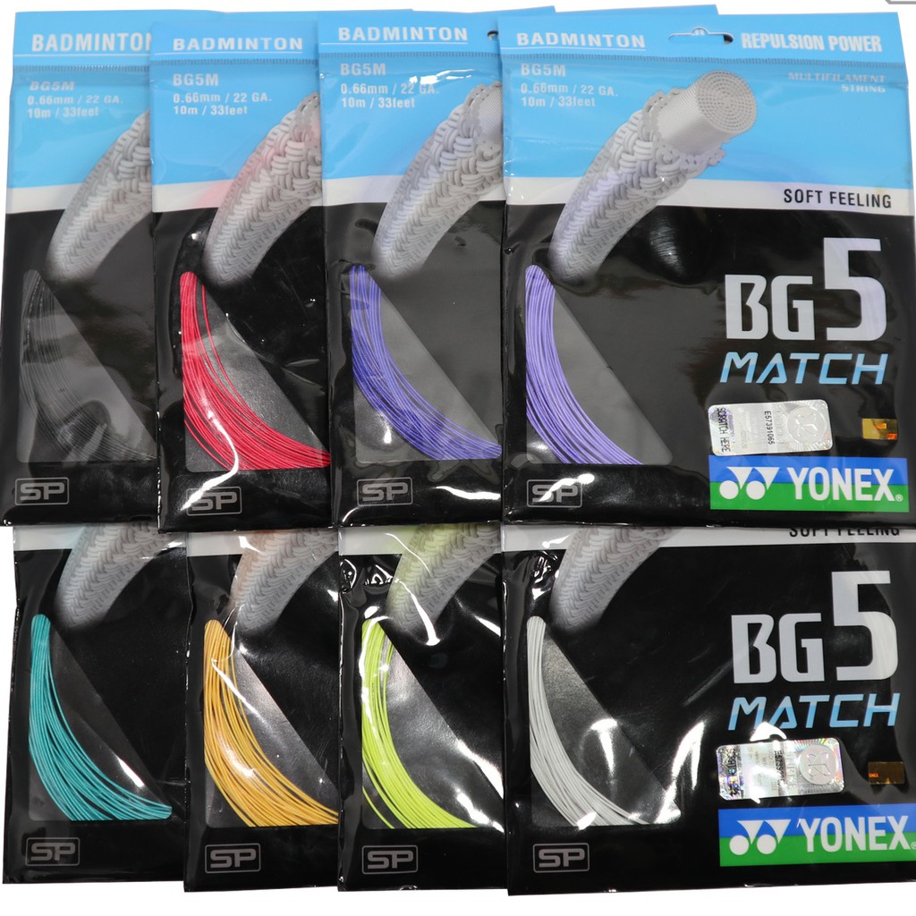 Jual Senar Badminton Yonex BG 5 Match Original | Shopee Indonesia