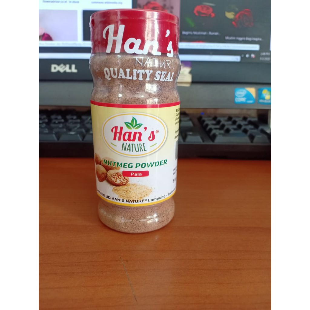 Jual Han's NATURE NUTMEG POWDER 100% ASLI 75 gr | Shopee Indonesia