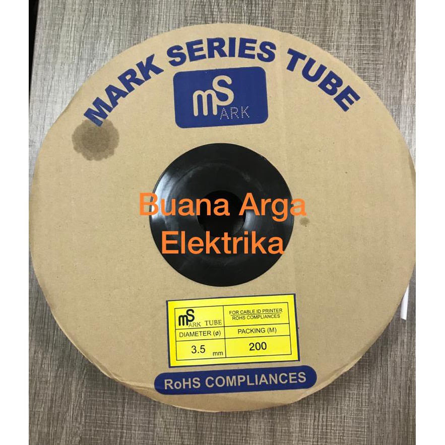 Jual Marker tube / Marking Tube MARK SERIES 3.5 - Kabel Ukuran 1.5mm ...
