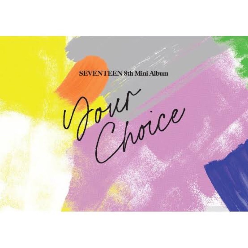 Jual Seventeen Your Choice x Mecima fansign album sealed with folded ...