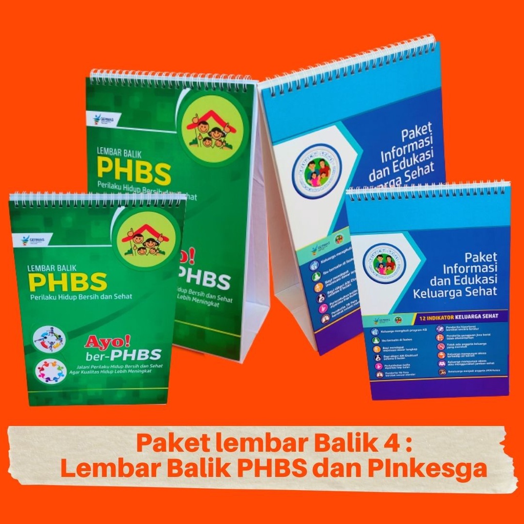 Jual Paket Hemat Lembar Balik: Lembar Balik PHBS dan Lembar Balik ...