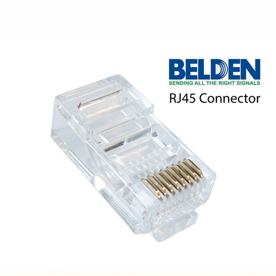 Jual RJ45 Connector Cat.5e Belden ORIGINAL | Shopee Indonesia