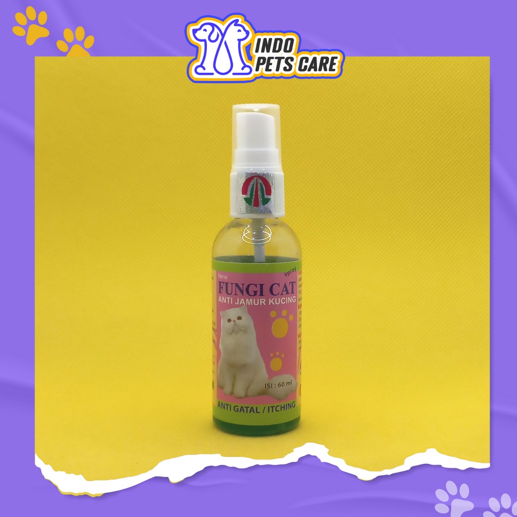 Jual OBAT SEMPROT KUCING ANTI INFEKSI JAMUR - FUNGI CAT 60ML - SPRAY ...