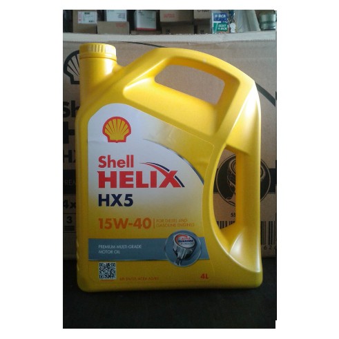 Jual Shell Helix HX 5 15w-40 4 liter | Shopee Indonesia