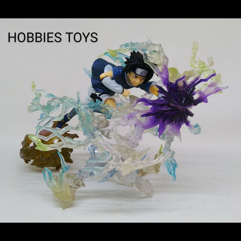 Jual Figure Naruto Uchiha Sasuke Aura Jurus Chidori Figuarts Zero ...