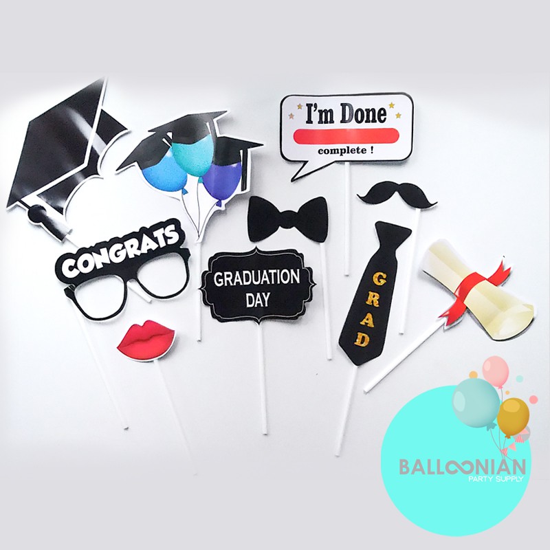 Jual Photobooth Props Graduation/ Foto Props Lulusan/Photo Booth Props ...