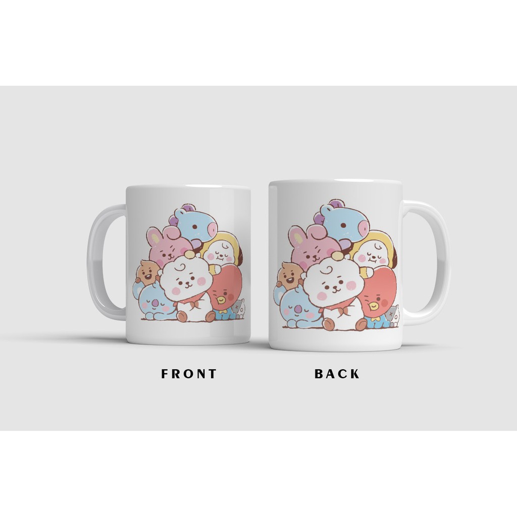Jual [1 Hari Jadi] Mug keramik - Bisa custom nama/ Gambar - Mug Unik ...