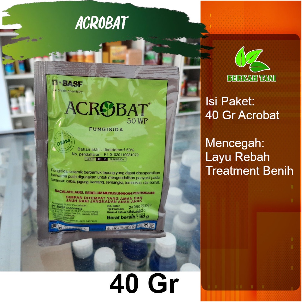 Jual Acrobat 40 Gram Fungisida Treatment Benih | Shopee Indonesia