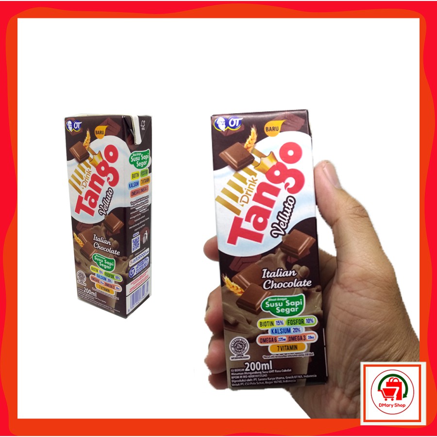 Jual Drink Tango Minuman Susu UHT 200 Ml | Shopee Indonesia