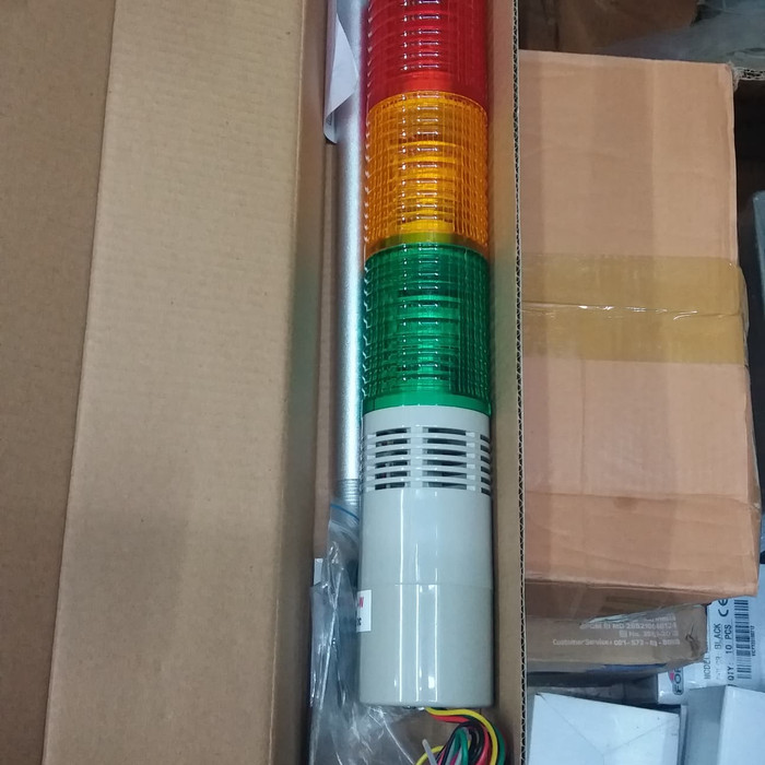 Jual SHEMSCO LAMPU TOWER LIGHT/TOWER LIGHT 3 LAMPU/WARNING TOWER LIGHT ...