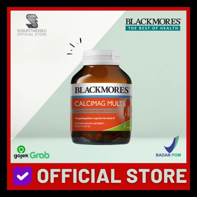 Jual BLACKMORES CALCIMAG MULTI 60 TABLET CALCIUM MAGNESIUM D3 | Shopee ...