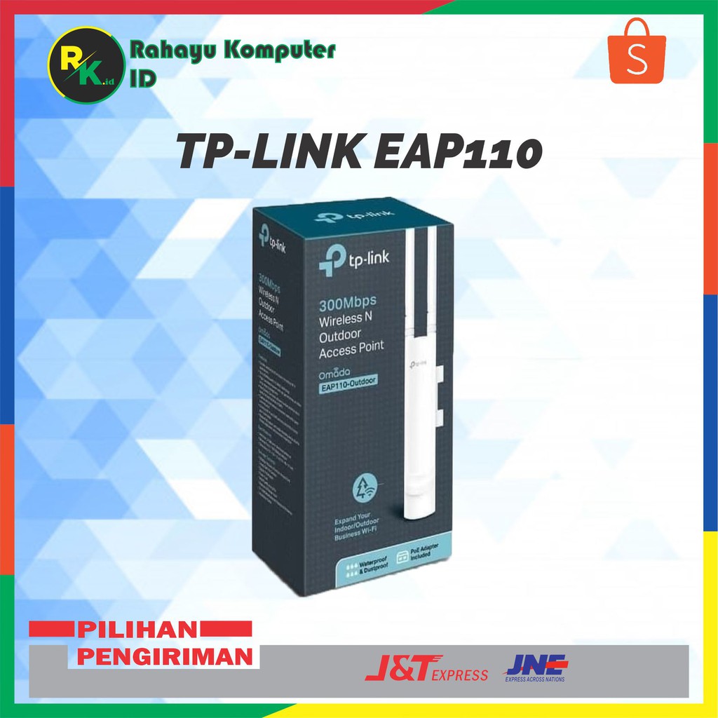 Jual TP Link EAP110 EAP-110 Outdoor 300Mbps Wireless N Outdoor Access ...