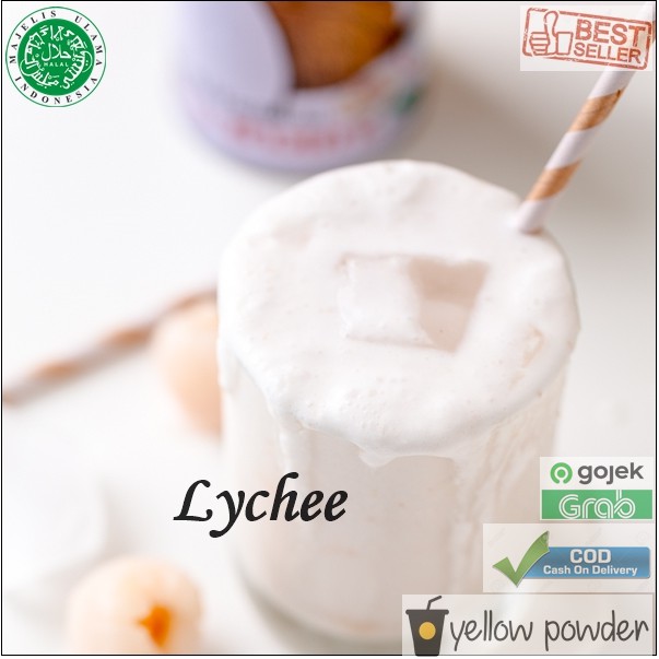 Jual BUBUK MINUMAN LECY POWDER DRINK 1KG/Bubuk minuman rasa Leci/ bubuk ...