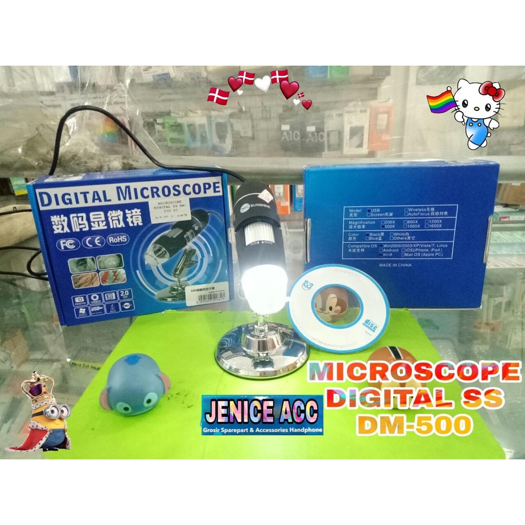 Jual SUNSHINE DIGITAL MICROSCOPE DIGITAL SUNSHINE DM-500 ORIGINAL ...