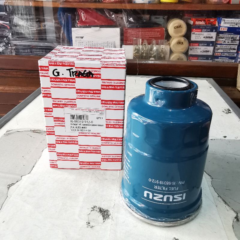 Jual fuel filter saringan solar isuzu traga original | Shopee Indonesia