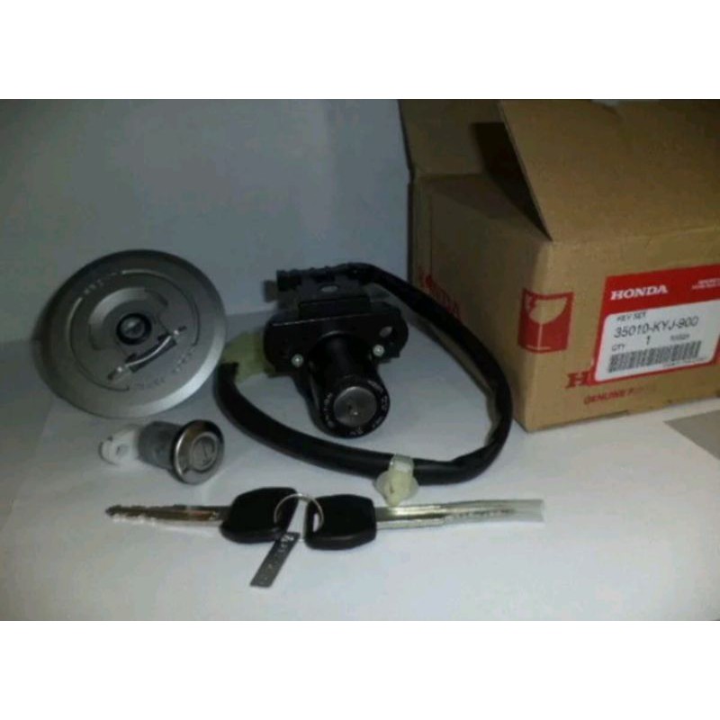Jual Kunci Kontak Key Set Assy Cbr 250 Built Up Thailand 35010-KYJ-900 ...