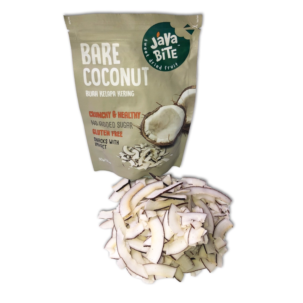 Jual Java Bite - Bare Coconut 50gr ( Kelapa Kering ) | Shopee Indonesia