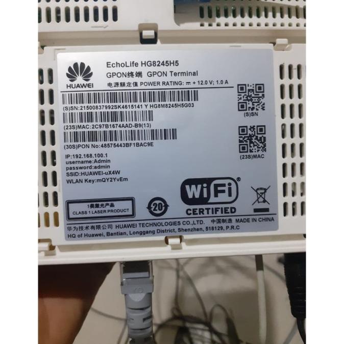 Jual Modem Ont Huawei Hg8245H5 Akses Point Gpon Ftth Router | Shopee Indonesia